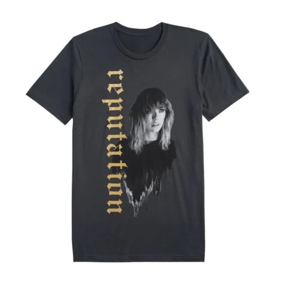 Taylor Swift | Tops | Taylor Swift Reputation Stadium Tour Tshirt Black ...